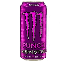 MONSTER ENERGY DRINK "PUNCH + ENERGY"