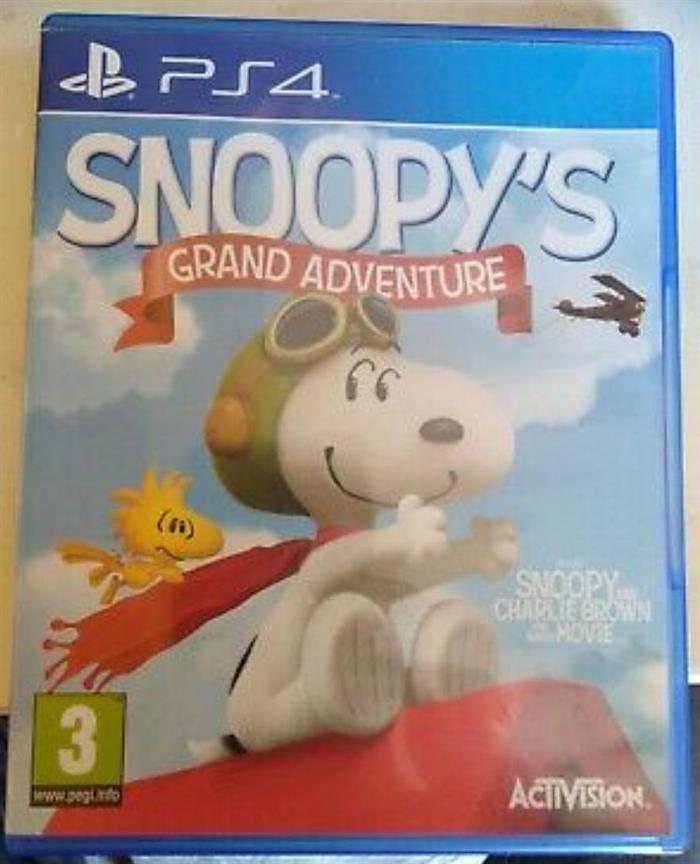 GIOCO SNOOPY PS4