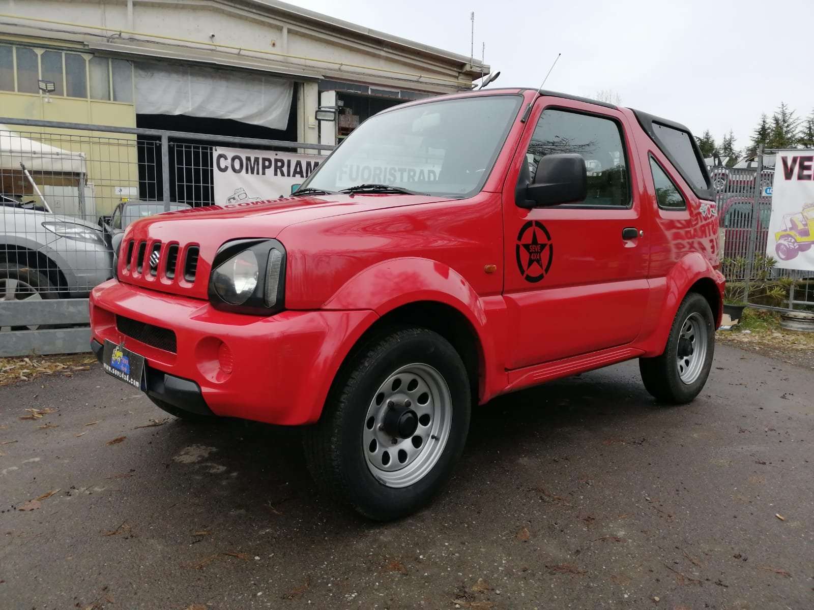 Suzuki Jimny1.3 BENZ, CABRIO CON GANCIO TRAINO!