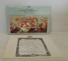 Dischi in vinile 33" Vivaldi L'estro armonico