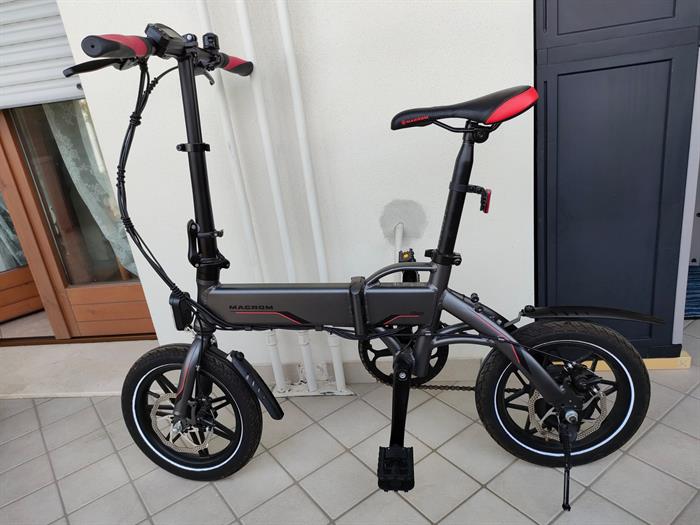 BICICLETTA ELETTRICA PIEGHEVOLE COMO E_ BIKE14" PIEGHEVOLE MACROM