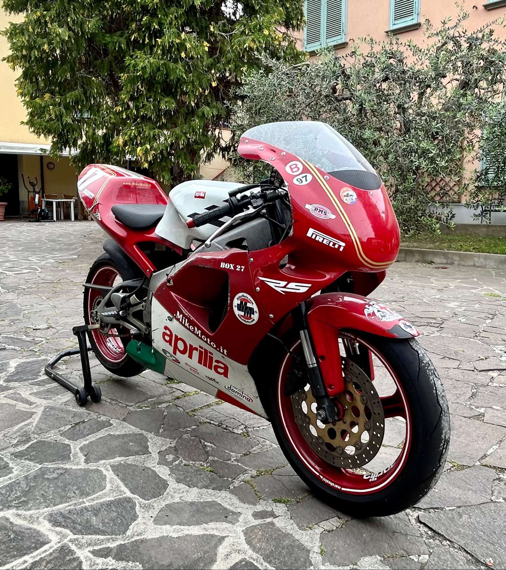 Aprilia RS 125pronto pista