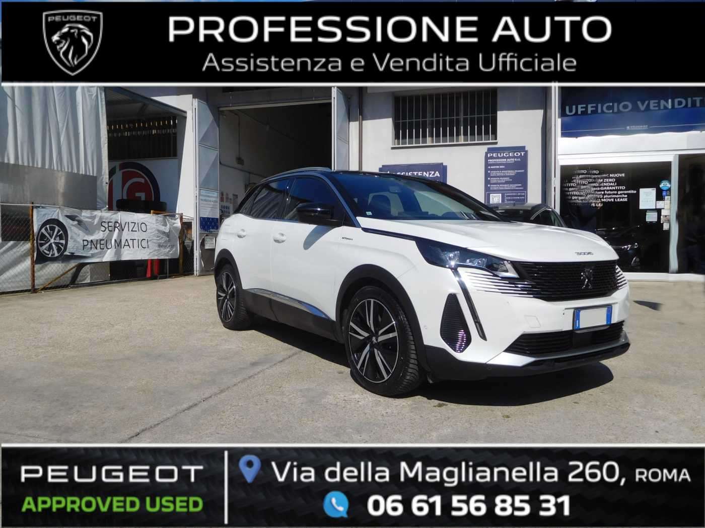 Peugeot 30082ª serie Hybrid4 300 e-EAT8 GT Pack NIGHT VISION P