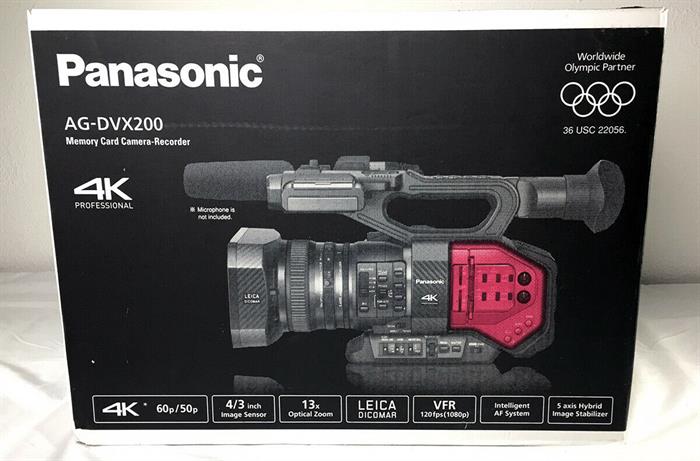 VIDEOCAMERA PANASONIC AG-DVX200 4K