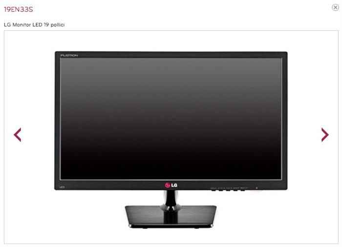 MONITOR LG 19EN33S