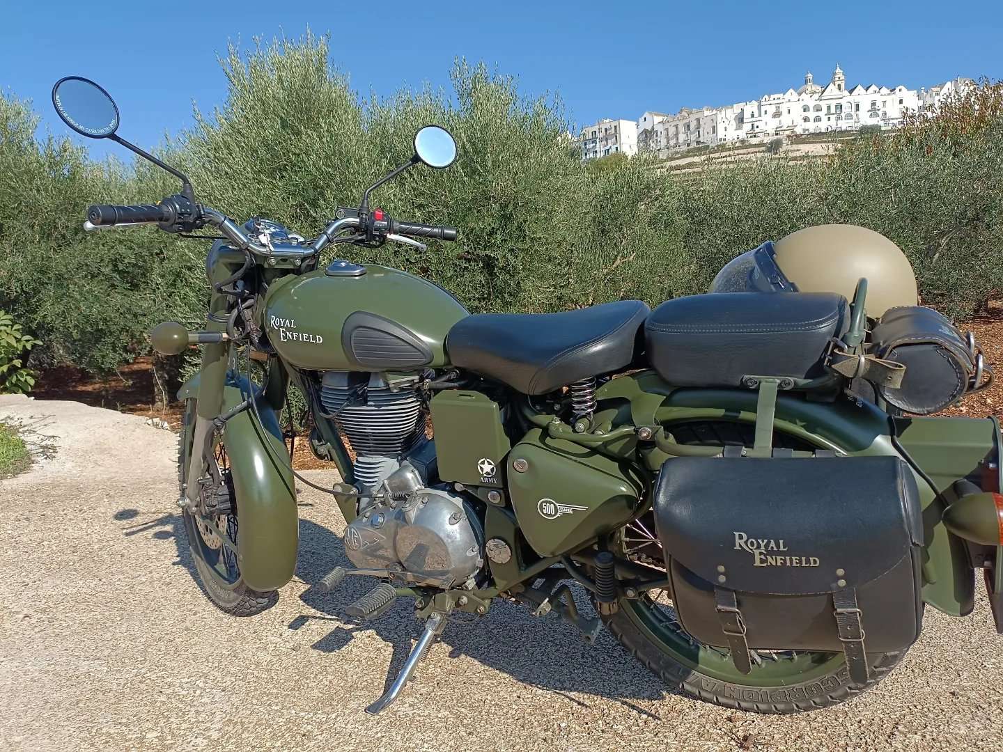 Royal Enfield Bullet 500Green army - efy