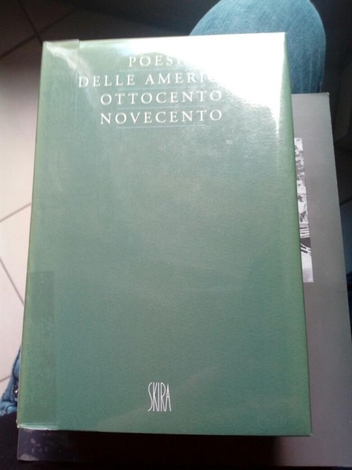 POESIE DELLE AMERICHE OTTOCENTO NOVECENTO