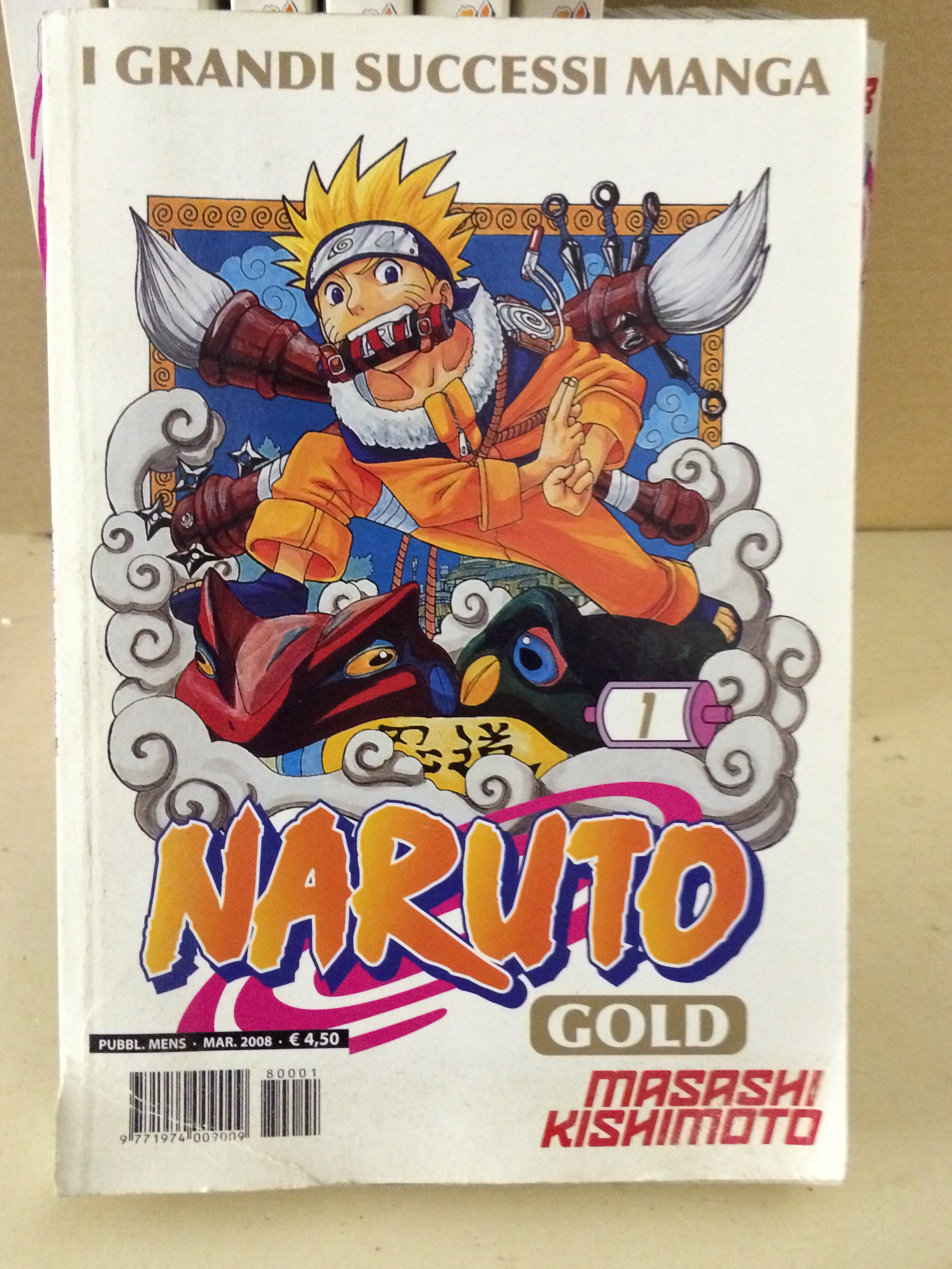 FUMETTI MANGA NARUTO