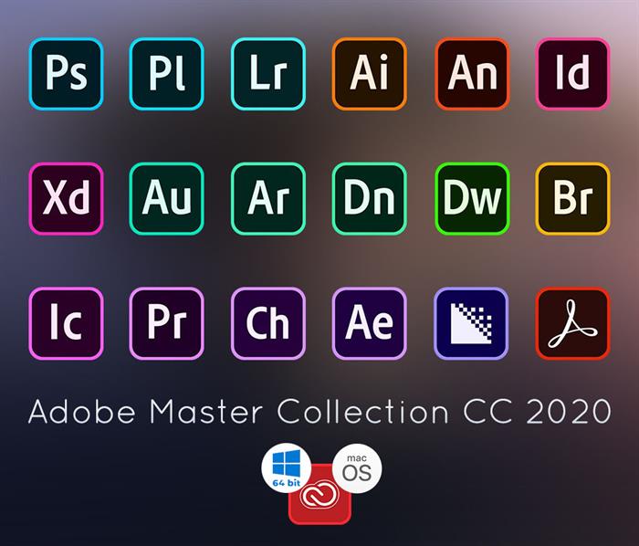 ADOBE CC 2020 WIN/MAC LICENZA A VITA