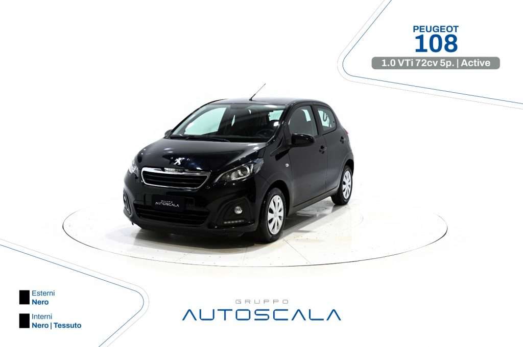 Peugeot 1081.0 VTi 72 CV 5 porte Active