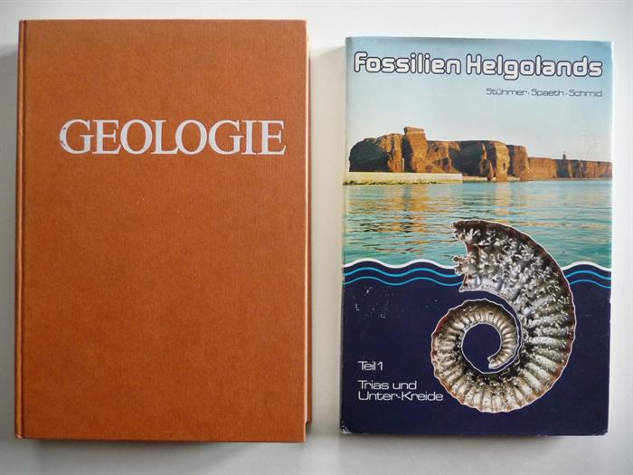 GEOLOGIE BUCH BÜCHER AUF DEUTSCH FOSSILIEN