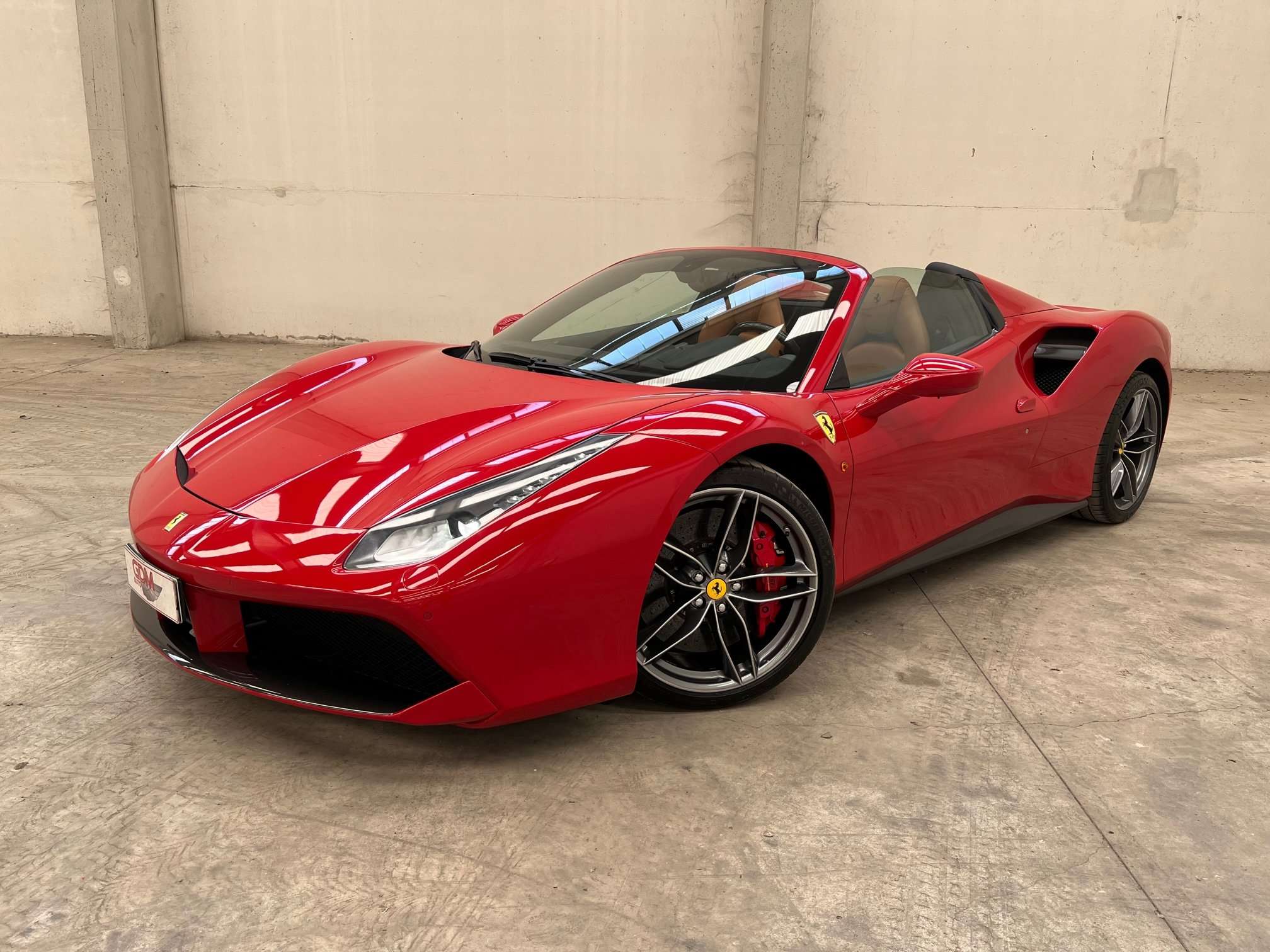 Ferrari 488Spider *PACK CARBONIO INT+EST*PARI AL NUOVO*