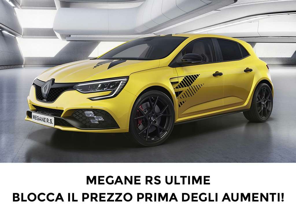 Renault MeganeRS ULTIME ARRIVO FINE GIUGNO INTROVABILE!