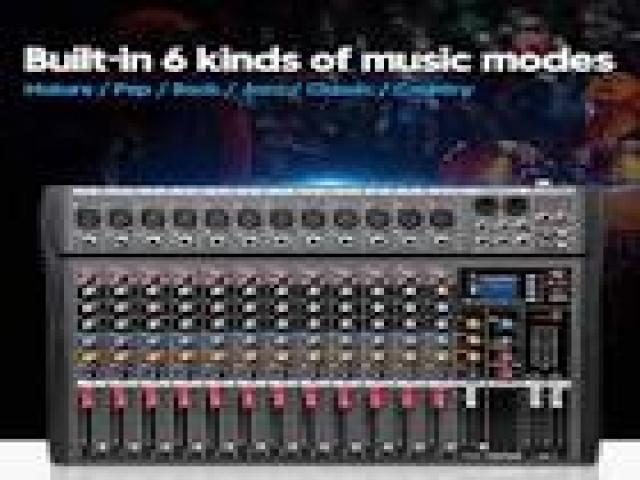 Beltel - ammoon mx-1200usb-bt mixer tipo migliore