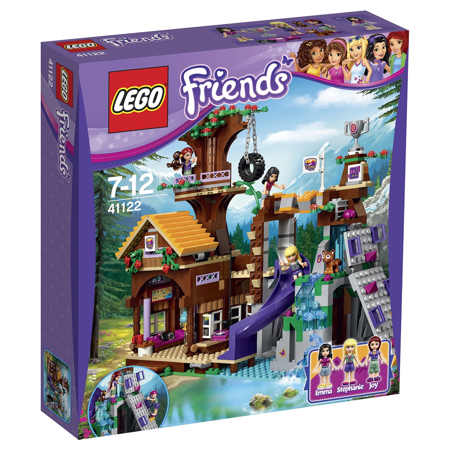 LEGO 41122 - FRIENDS LA CASA SULL`ALBERO AL CAMPO AVVENTURE