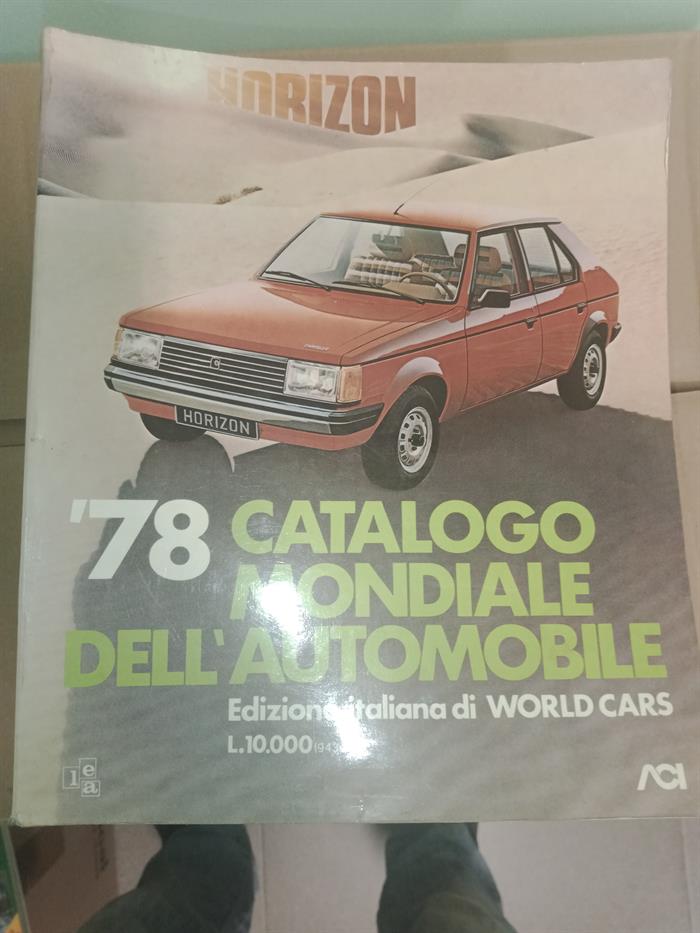 CATALOGO MONDIALE DELL'AUTOMOBILE CLUB ITALIANO