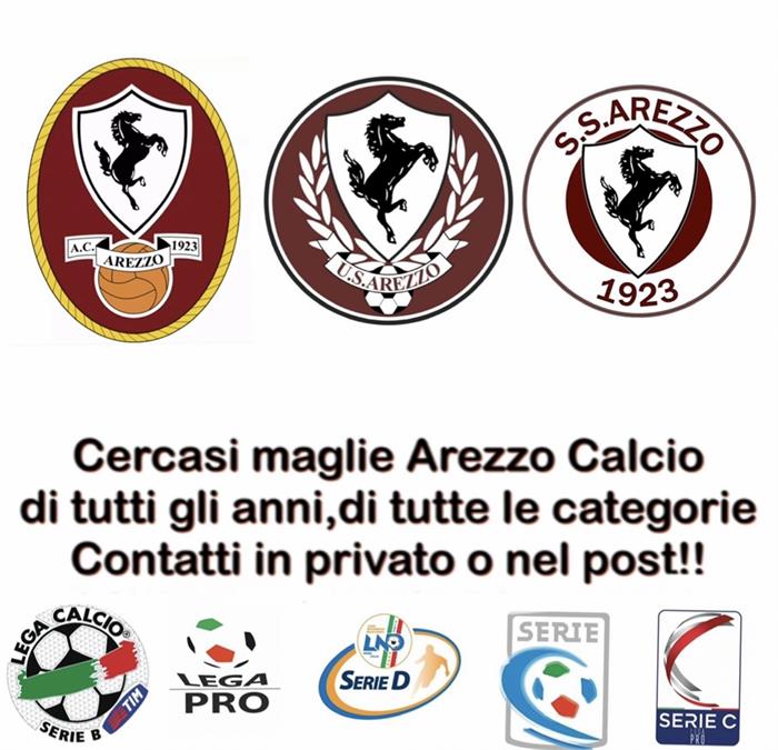 CERCO MAGLIE AREZZO CALCIO