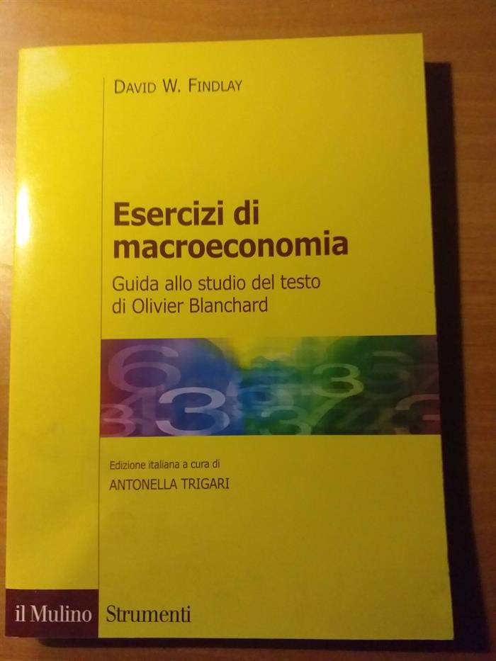 ESERCIZI DI MACROECONOMIA