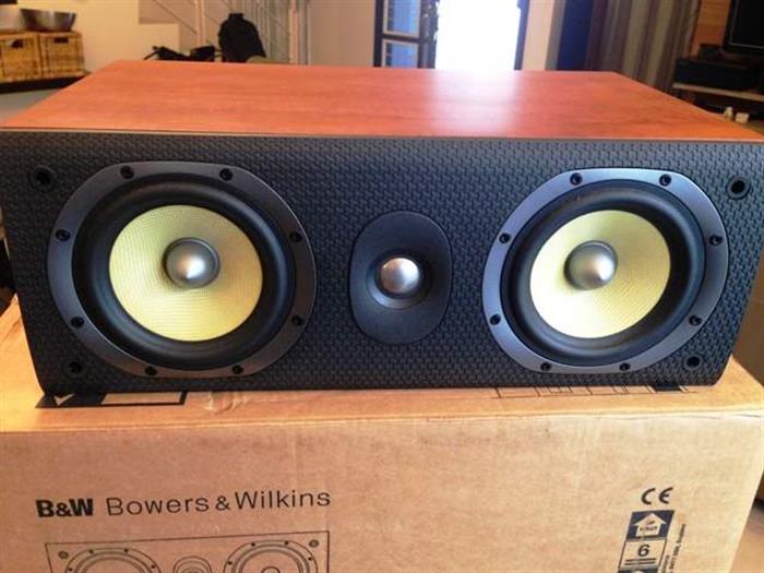 DIFFUSORI B&W LCR60 S3 CASSE HOME THEATRE USATE BOWERS WILKINS