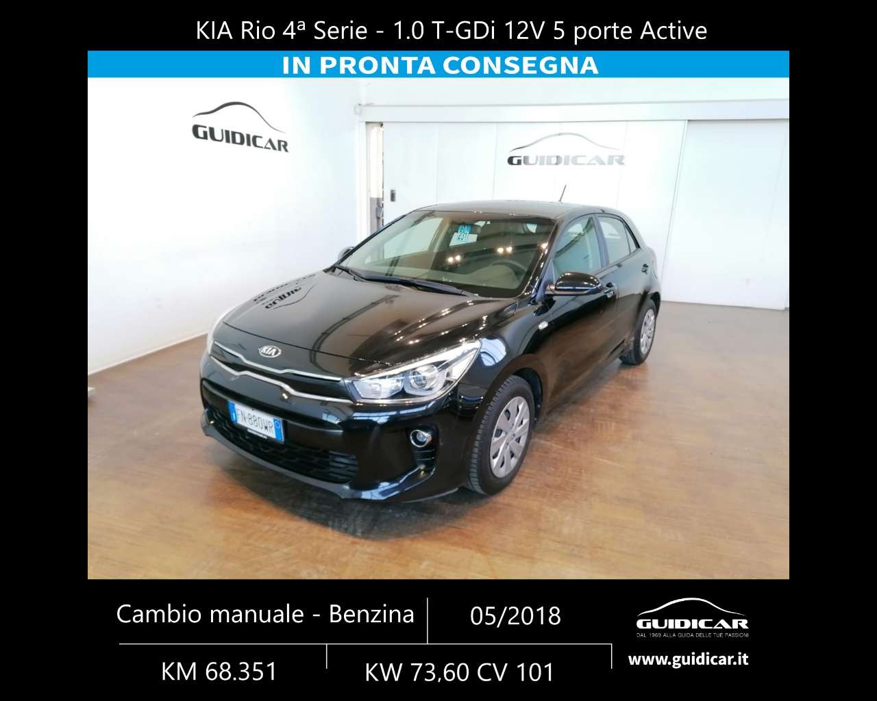 Kia RioRio 1.0 T-GDi 12V 5 porte Active