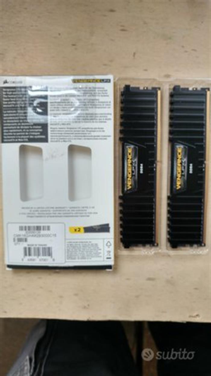 RAM CORSAIR VENGEANCE LPX DDR4 3000 16GB (2X8) CL15