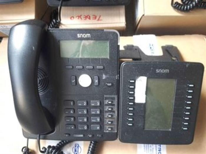 10 TELEFONI VOIP CON BASE MP202 E 1 DISPLAY LCD PER RUBRICA