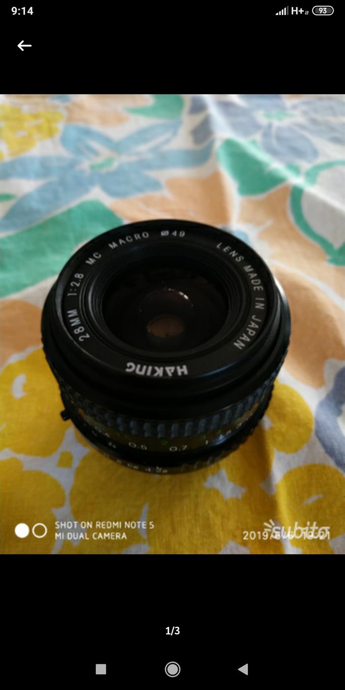 PER PENTAX K 28MM F2,8