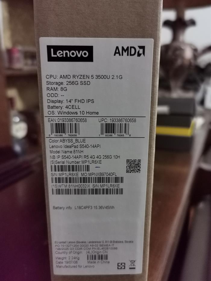 PC LENOVO NUOVISSIMO