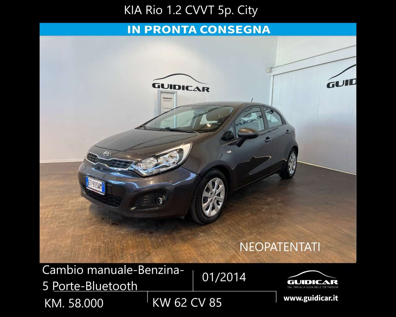 Kia RioRio 1.2 CVVT 5p. City