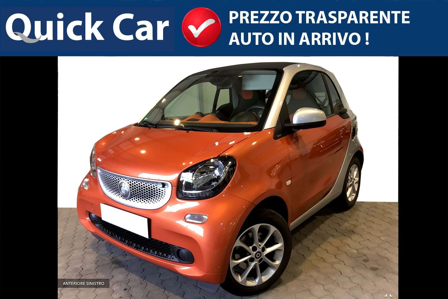 smart forTwo0.9 T. TWINAMIC PASSION KM 34.255, PREZZO REALE !