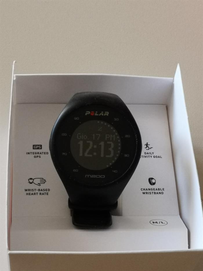 OROLOGIO PER CARDIOFITNESS POLAR M200