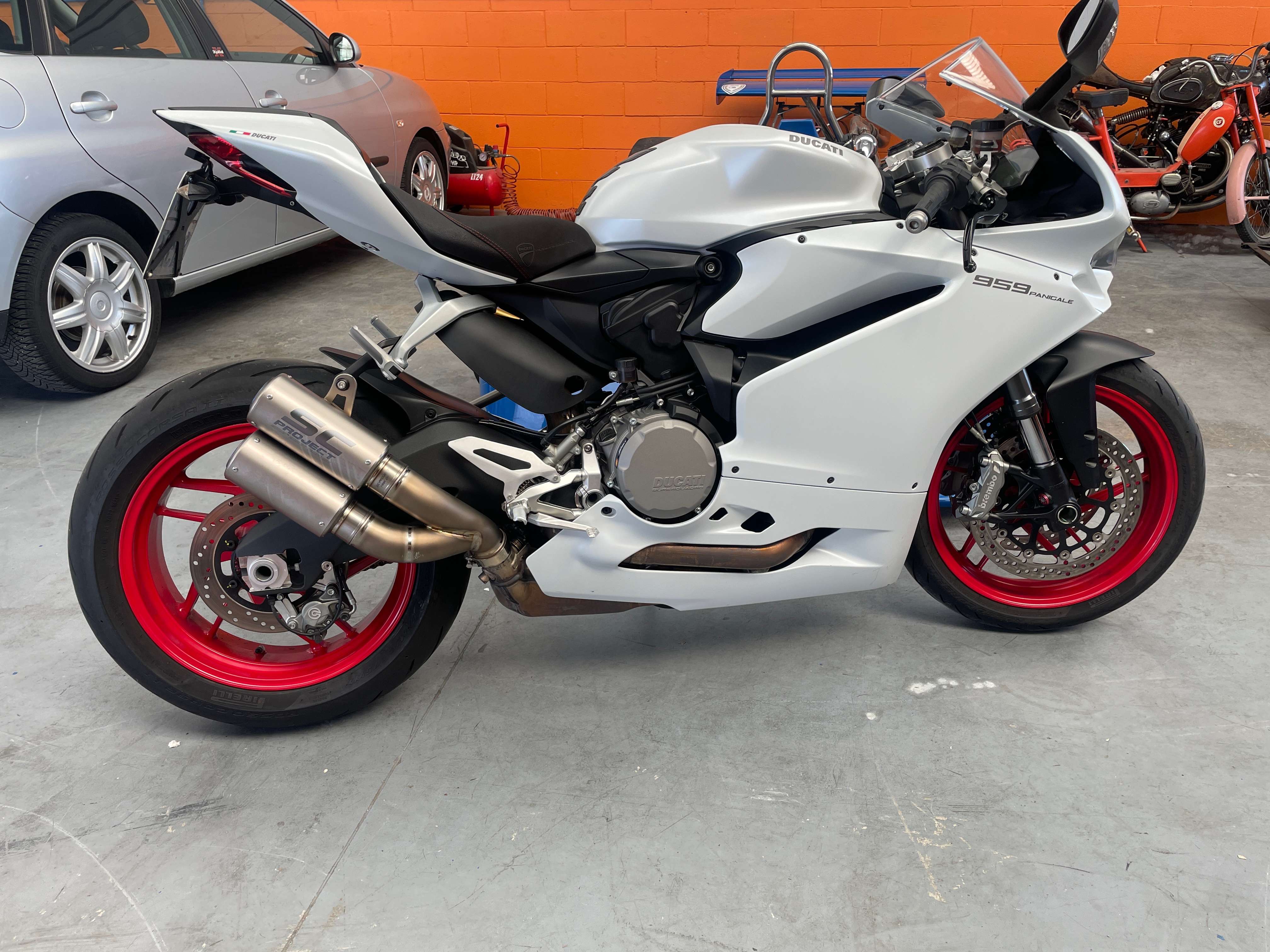 Ducati 959 PanigaleArctic White Silk