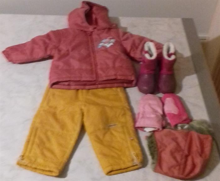 ABBIGLIAMENTO COMPLETO NEVE 18-36 MESI BIMBA