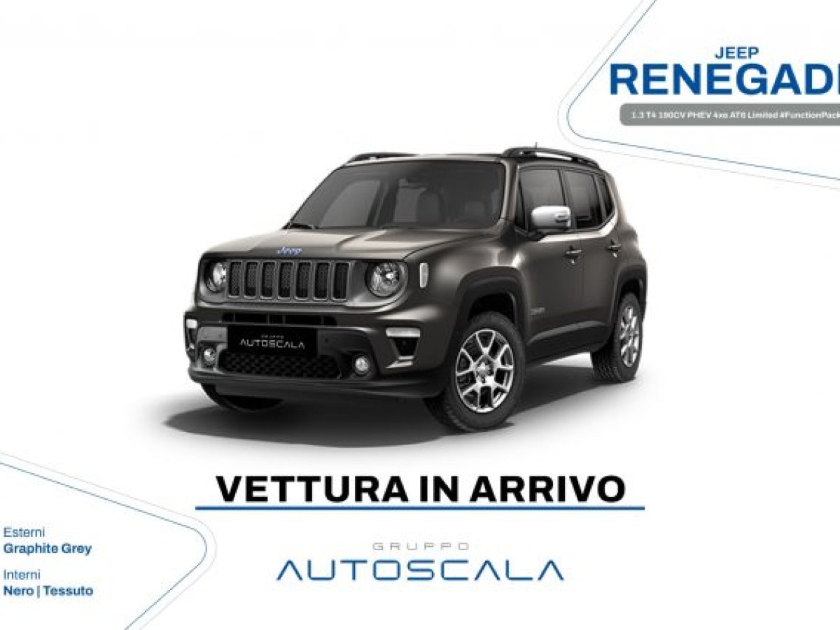 JEEP Renegade Renegade 1.3 T4 190CV PHEV 4xe AT6 Limited