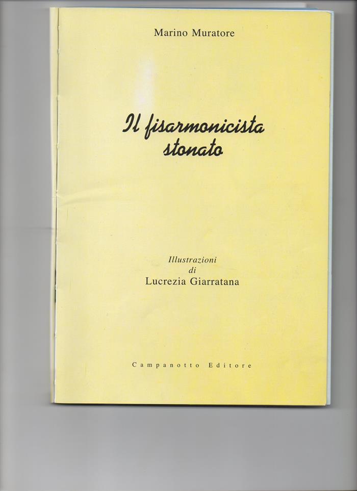 IL FISARMONICISTA STONATO DI MARINO MURATORE (COD. L.A.00015.1