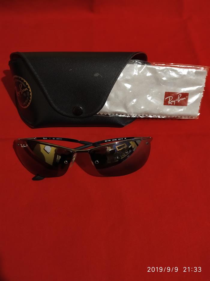 RAY-BAN RB3183 004/82 CANNA DI FUCILE POLARIZZATI