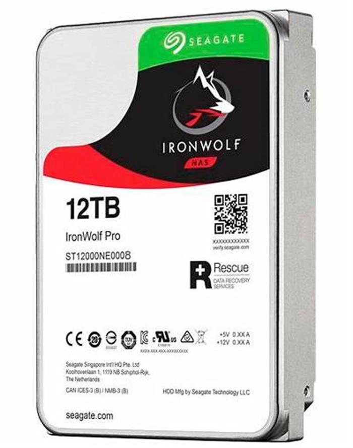 HARD DISK HDD IRONWOLF PRO 12TB