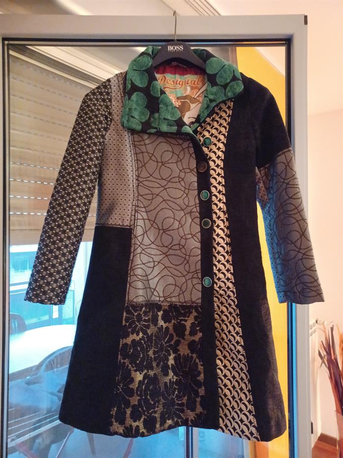 CAPPOTTO DONNA DESIGUAL COME NUOVO