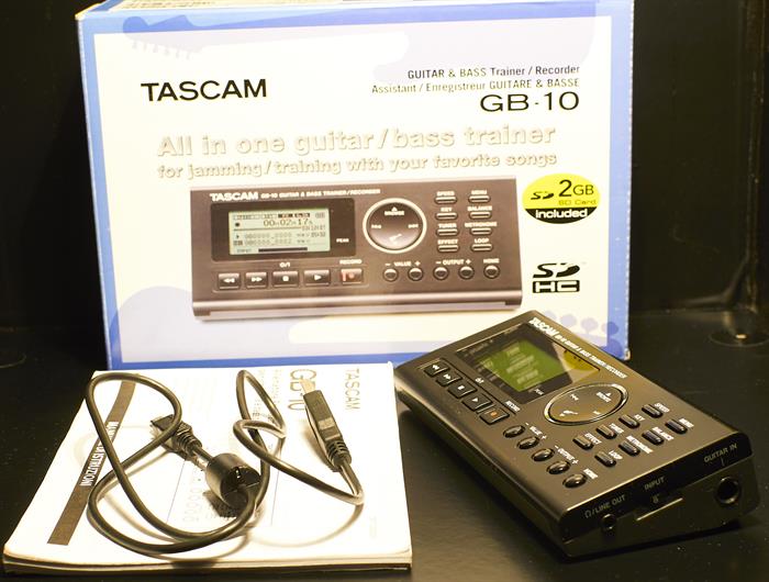 TASCAM GUITAR AND BASS TRAINER AND RECORDER