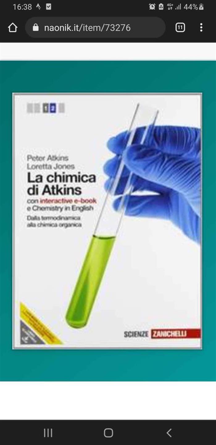 LA CHIMICA DI ATKINS