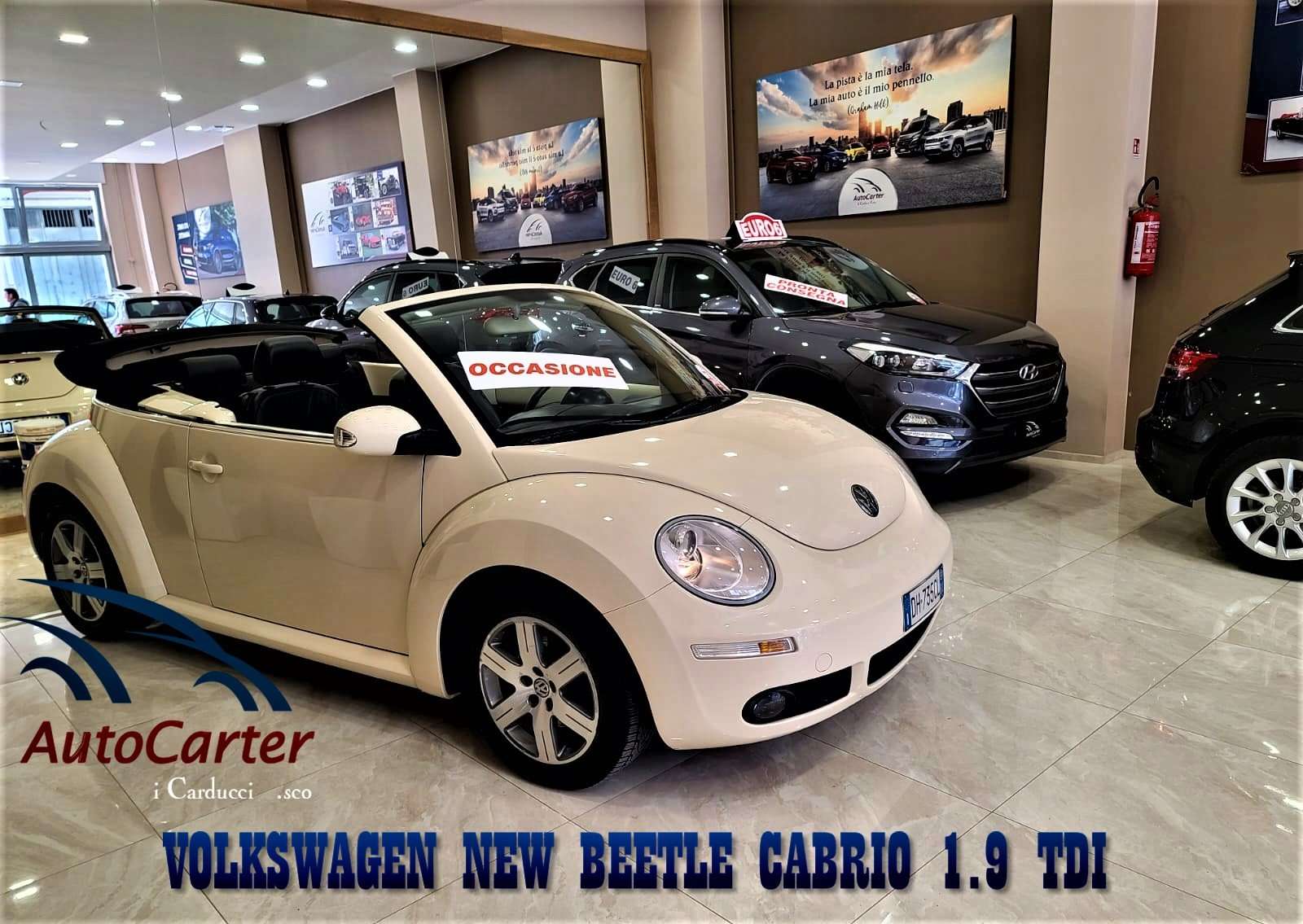 Volkswagen New BeetleCabrio 1.9 tdi 105cv -- COME NUOVA --