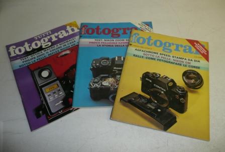 RIVISTA TUTTI FOTOGRAFI 1981-86