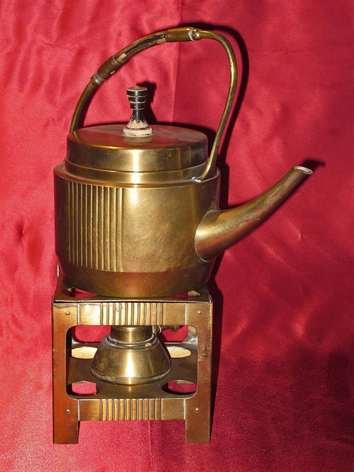 BOLLITORE SAMOVAR IN OTTONE PRIMI '900