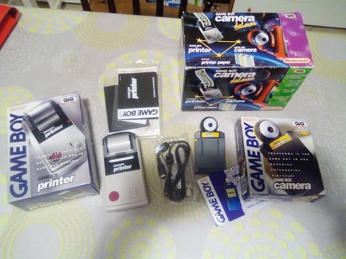 KIT PERFETTO CAMERA E MINISTAMPANTE PER GAMEBOY ANNI 90