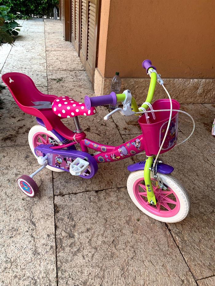 BICICLETTA DISNEY MINNIE 10"