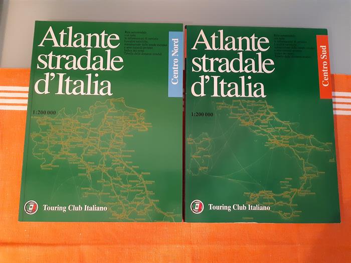 ATLANTE STRADALE D`ITALIA TOURING CLUB