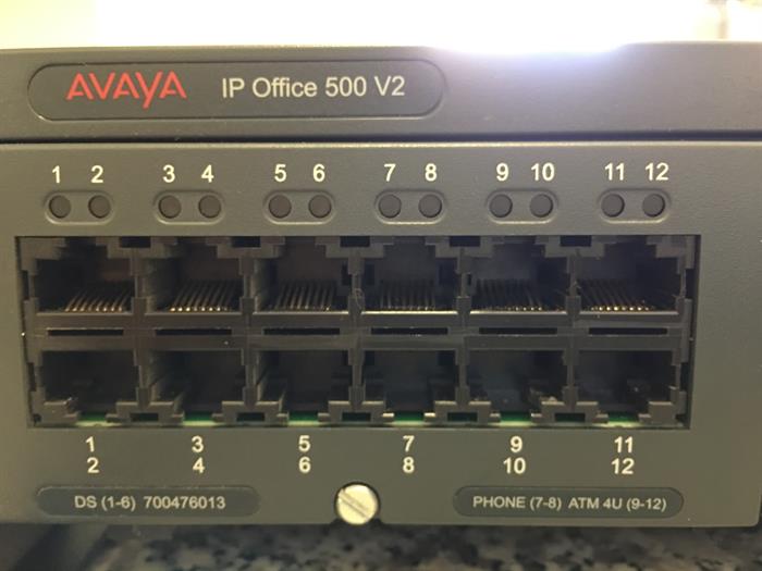 AVAYA IP OFFICE 500 V2