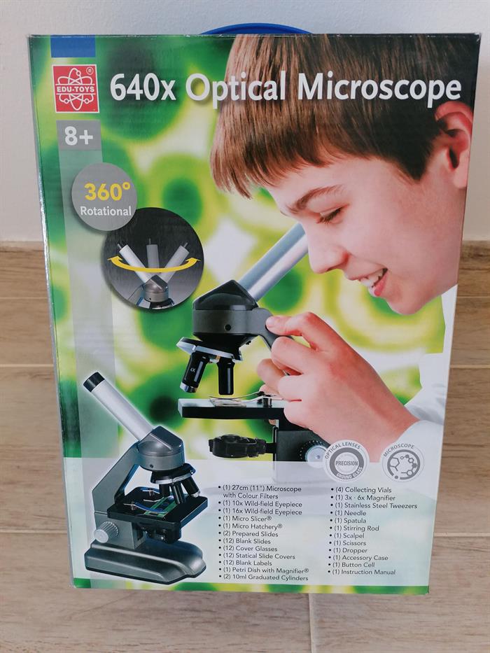 MICROSCOPIO OTTICO 640X OREGON SCIENTIFIC EDU TOYS