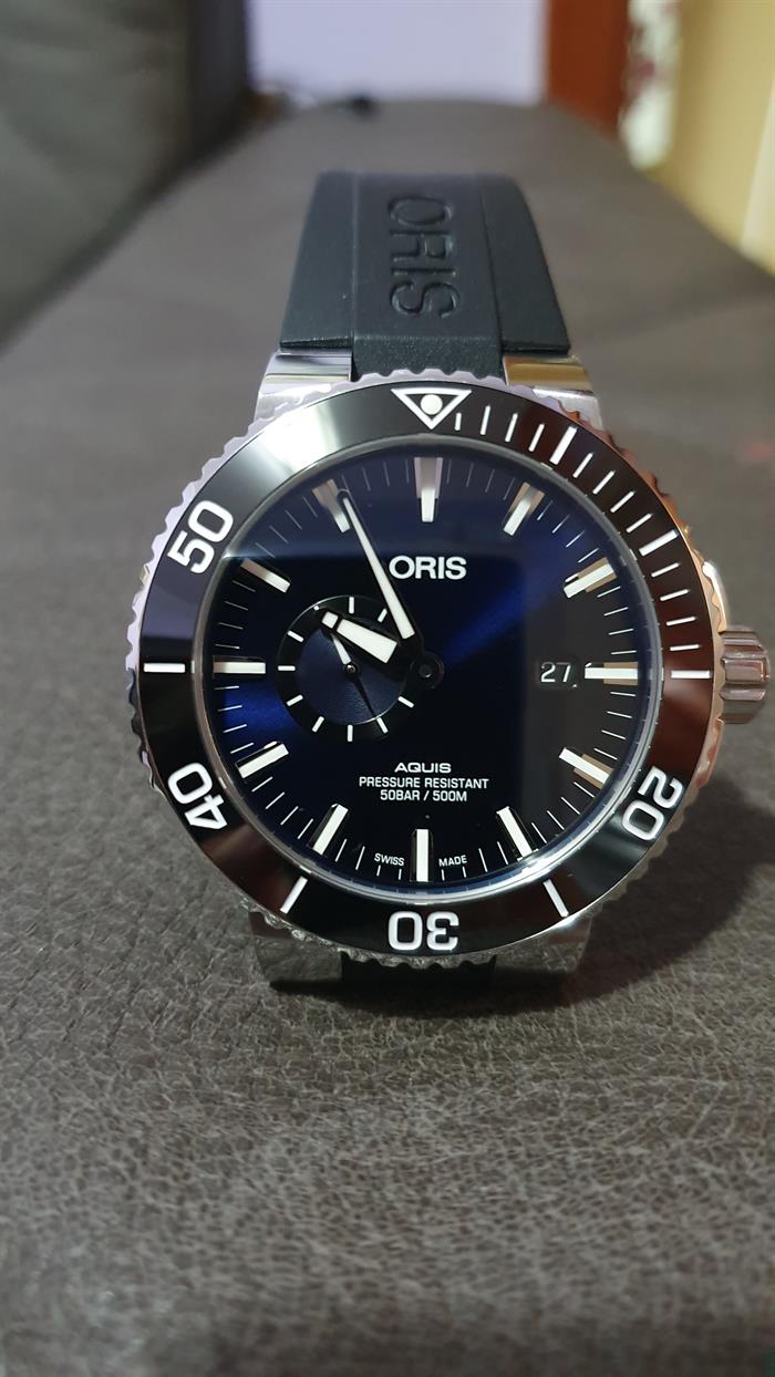 ORIS AQUIS SMAL SECOND