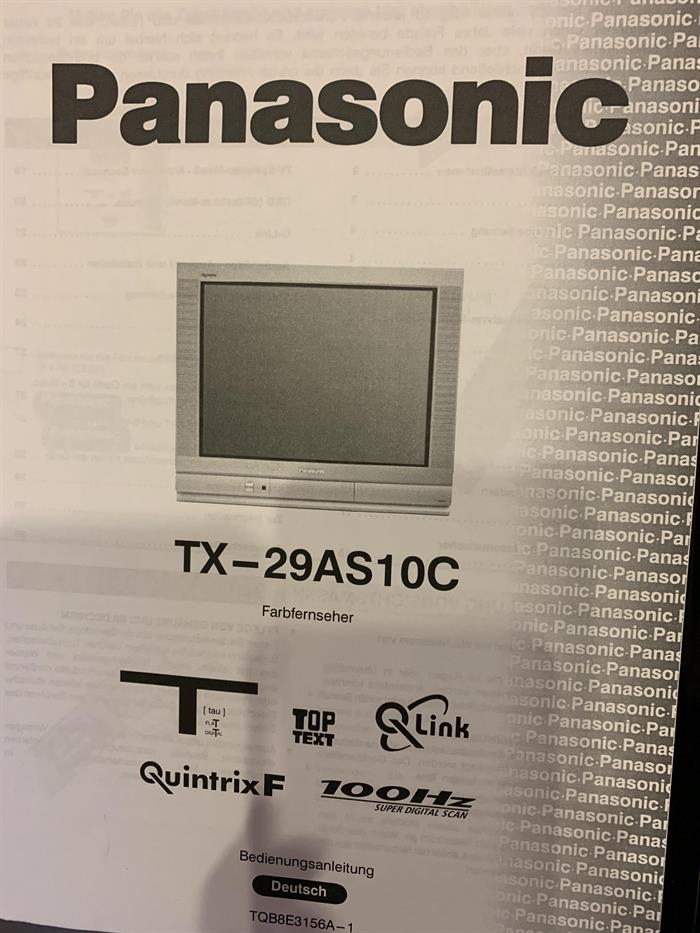 PANASONIC TX 29AS10C